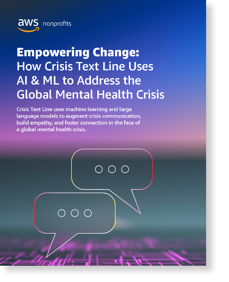 Empowering Change: How Crisis Text Line Uses AI & ML to Address the Global Mental Health Crisis